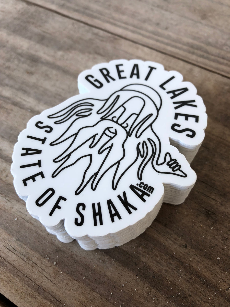 Great Lakes State of Shaka (Sticker)